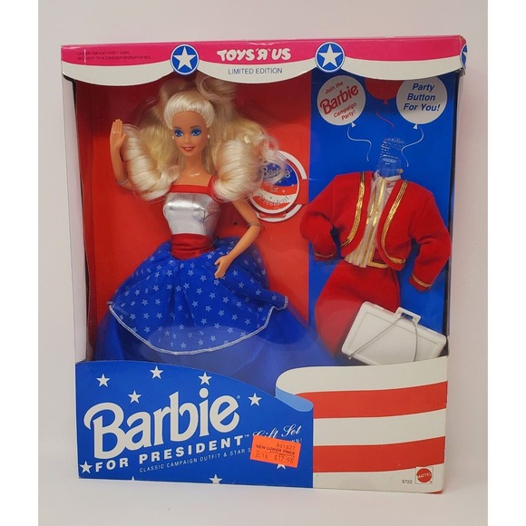 Mattel | Toys | Barbie For President Set Toys R Us Limited Edition ...